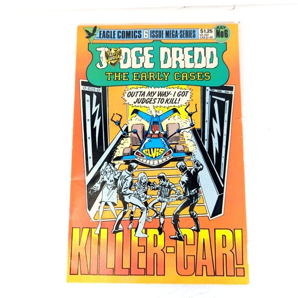 Vintage | Other | Judge Dredd Eagle Comics Lot Of 7 Vintage Comics 98s | Poshmark